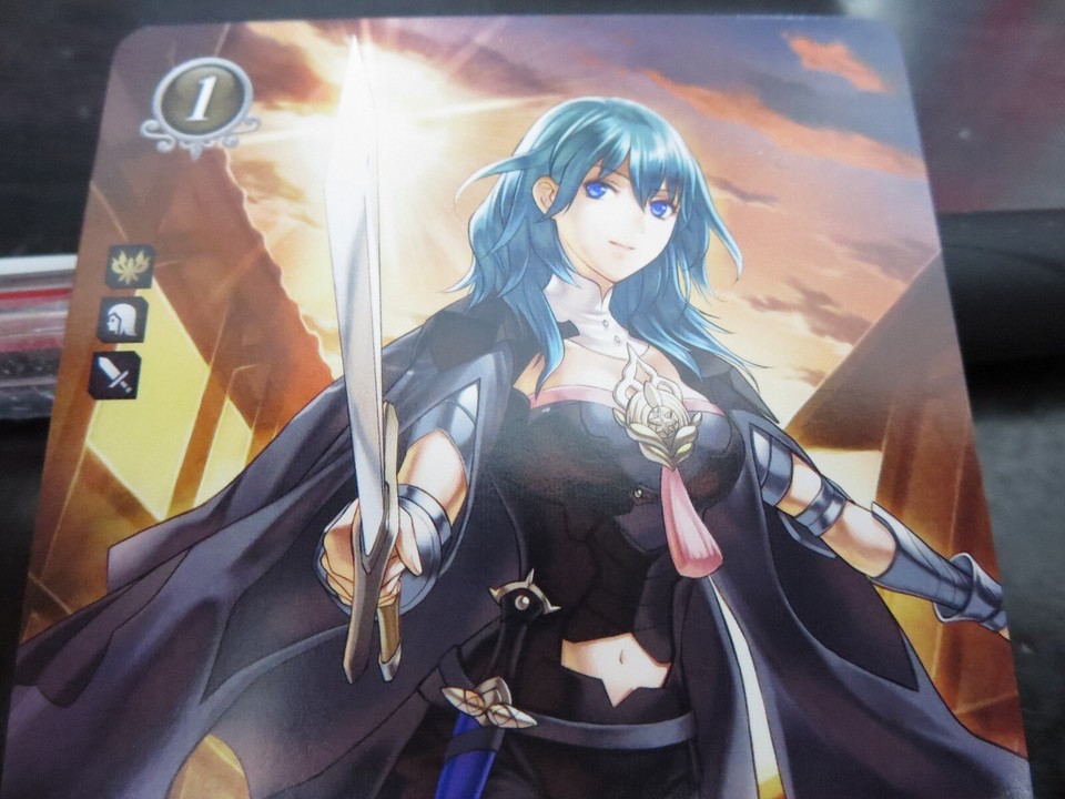 Fire Emblem Card 0 Cipher S12-002ST Byleth Three Houses Japanese | eBay