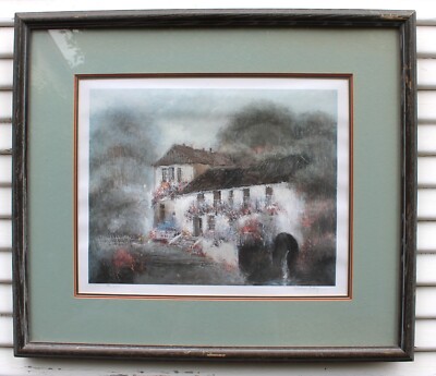 Vintage Lithograph by Francesco (Paco) Moreno Ortega (1931-2024), Spain ...