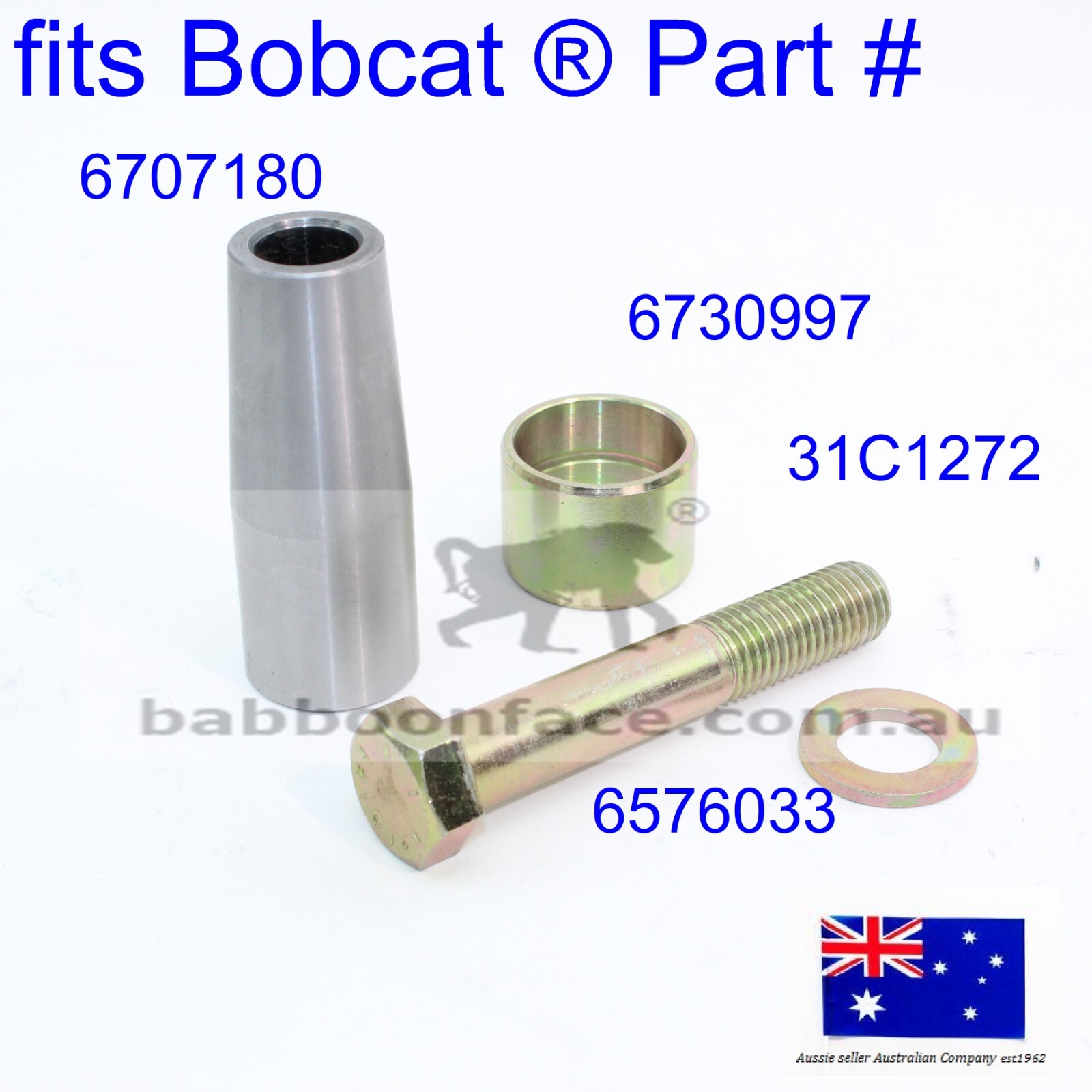 Bobcat Bobtach Pivot Pin Bush 6707180 6730997 7753 763 773 7753 853 ...