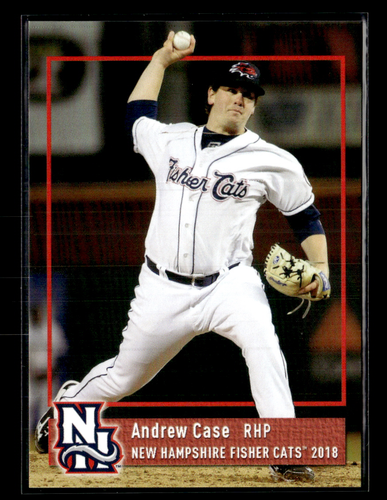 Andrew Case 2018 New Hampshire Fisher Cats Team Set | eBay