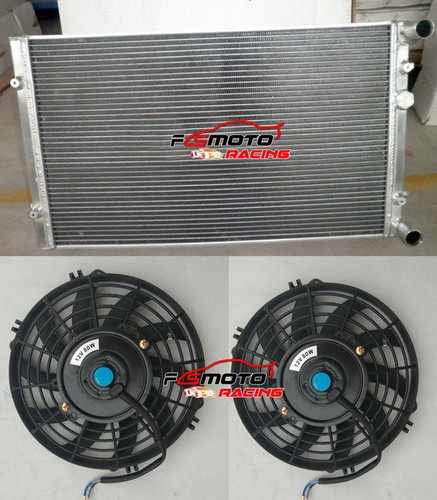 RADIATOR+FANS FOR VW GOLF GTI/BORA MK4 IV AUDI A3/TT SEAT LEON/TOLEDO 1 ...