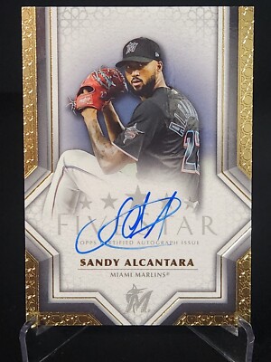 SANDY ALCANTARA- 2023 TOPPS FIVE STAR #FSA-SAL1 - AUTO - MIAMI MARLINS ...