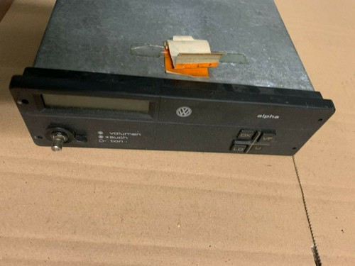 Vw Golf 2 Radio Alpha | eBay