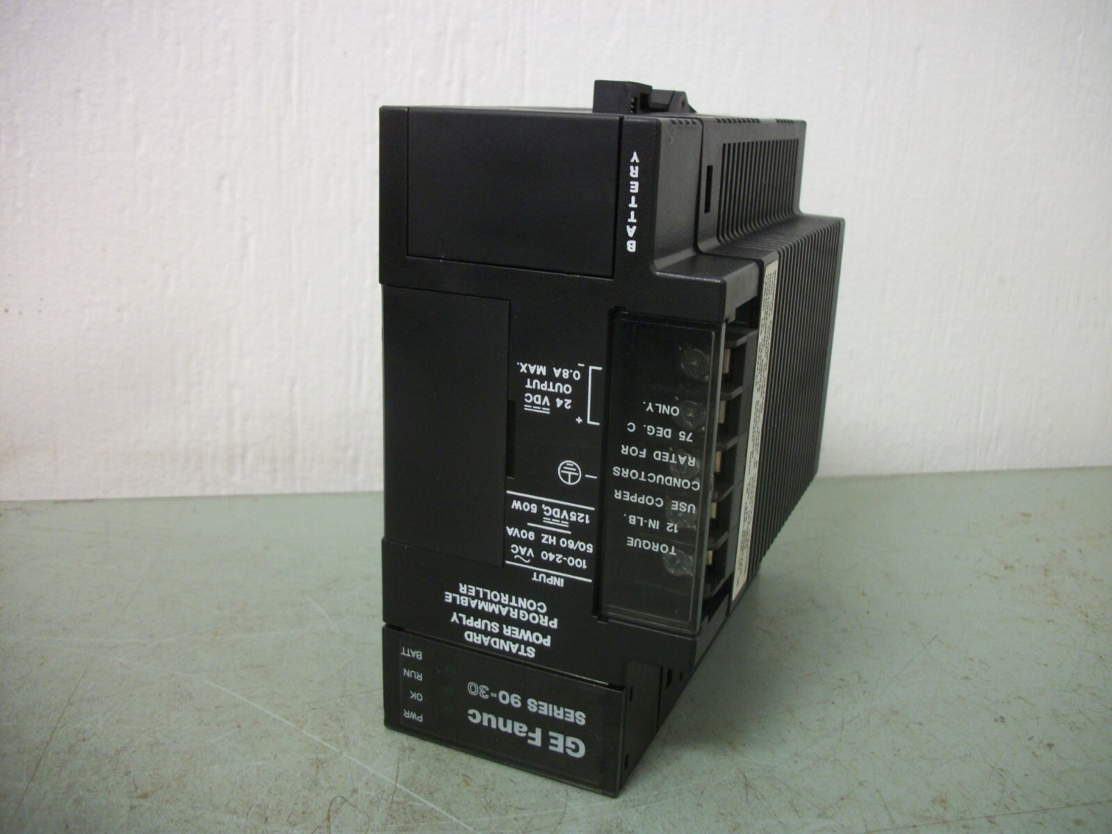 GE FANUC 120/240VAC 125VDC STD PLC POWER SUPPLY IC693PWR321R | eBay