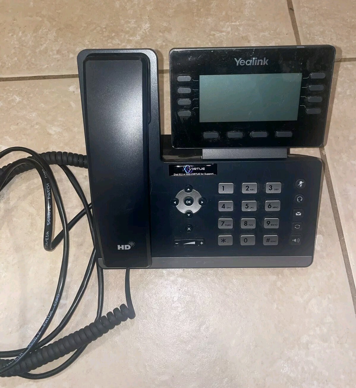 Yealink SIP-T53 Prime Business Phone W/ HD Corded Phone. No Power Cable ...