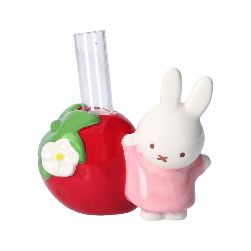 Flower Miffy Big Strawberry and Miffy Vase Japan NEW | eBay
