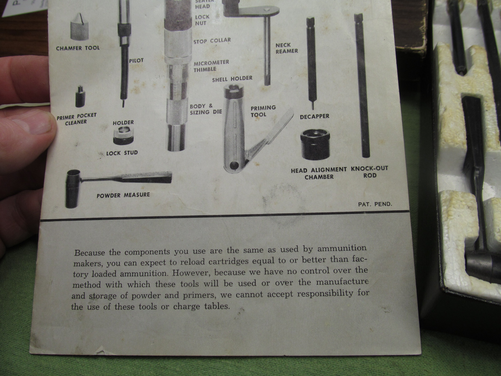 Vintage Lee Target Model Zero Error .243 Winchester Reloading Kit | eBay