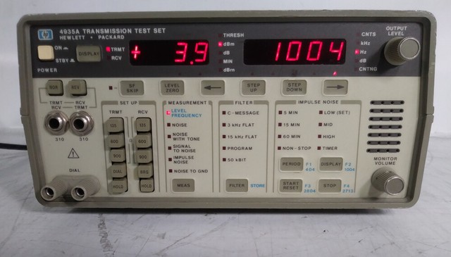 HP 4935A Transmission Test Set Telephony Hewlett Packard for sale ...