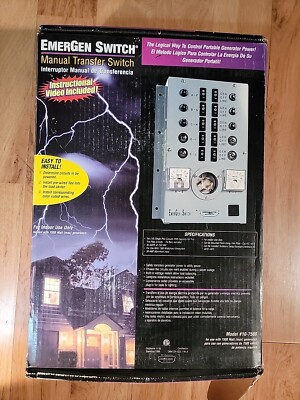 Transfer Switches - Emergen Transfer Switch