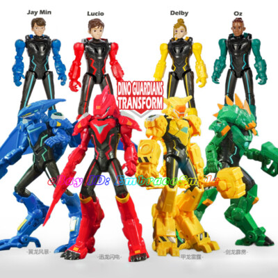 Quantum Heroes Dinoster Guardians LUCIO JAYMIN OZ DELBY Trina Action ...