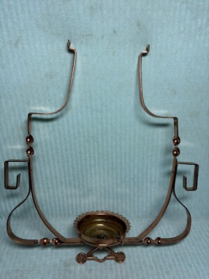 Copper Hanging Kerosene Oil Lamp Frame EC | eBay