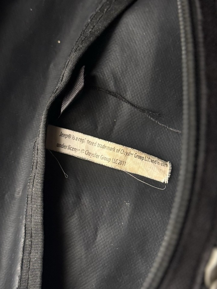 Jeep Waist Bum Bag Unisex Black Fanny Pack Adjustable Strap Zip Pockets ...