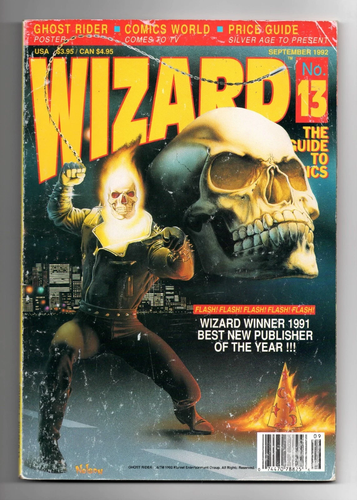 WIZARD MAGAZINE #13 - SEPT. 1992 | eBay