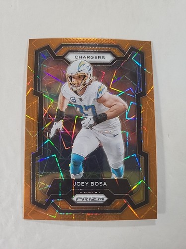 2023 Panini Prizm Orange Lazer #157 Joey Bosa - Los Angeles Chargers | eBay