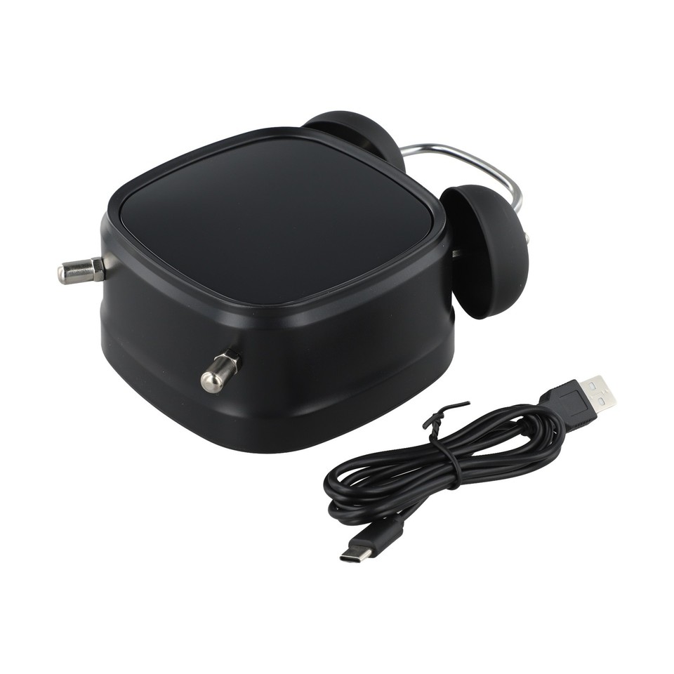 4 Inch LED Twin Bell Alarm Clock for Effective Up at For Home or Office ...