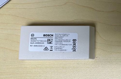 **NEW** Bosch D9127U Popit ll ul low current #T661 | eBay