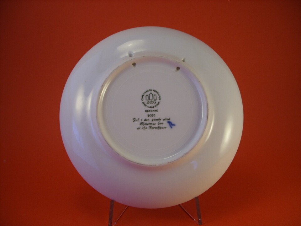 ROYAL COPENHAGEN BING&GRONDAHL Lotto Weihnachts Teller Von 1985 Bis ...