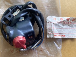 NOS HONDA JAPAN CB350 CB350F CB550F CB650F HANDLE SWITCH RIGHT GENUINE ...
