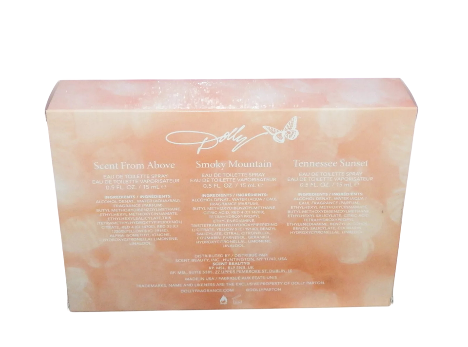 New Dolly Parton Perfume Fragrance Scent from Above Smoky Mountain Gift ...