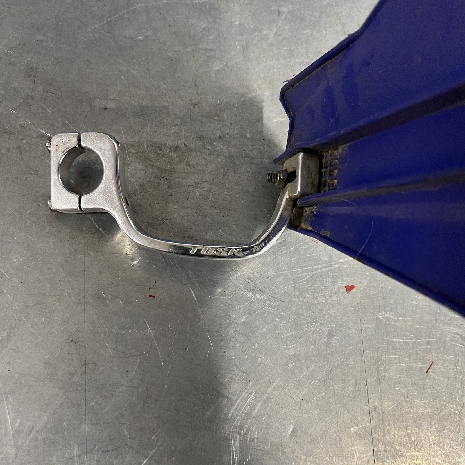 Tusk D-Flex MX ATV Hand Guards blue and white *168 | eBay