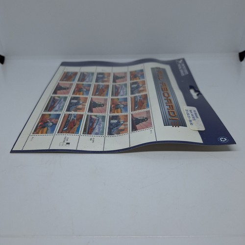 USPS All Aboard 33 Cent Stamps - 20 Factory Sealed Train Stamps Vintage ...