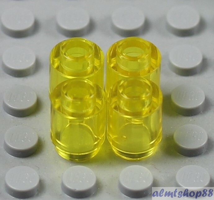 LEGO - 1x1 Round Bricks - PICK YOUR COLORS - Cylinder Tubes Cones 3062 ...