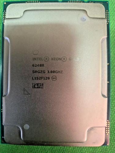 Intel Xeon 24-Core Gold 6248R 3.0GHz 35.75MB 205W Processor SRGZG CPU ...