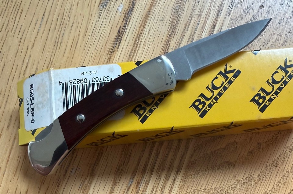 BUCK 505 LAST PRODUCTION RUN EL CAJON KNIFE NEVER USED IN BOX SMRT | eBay