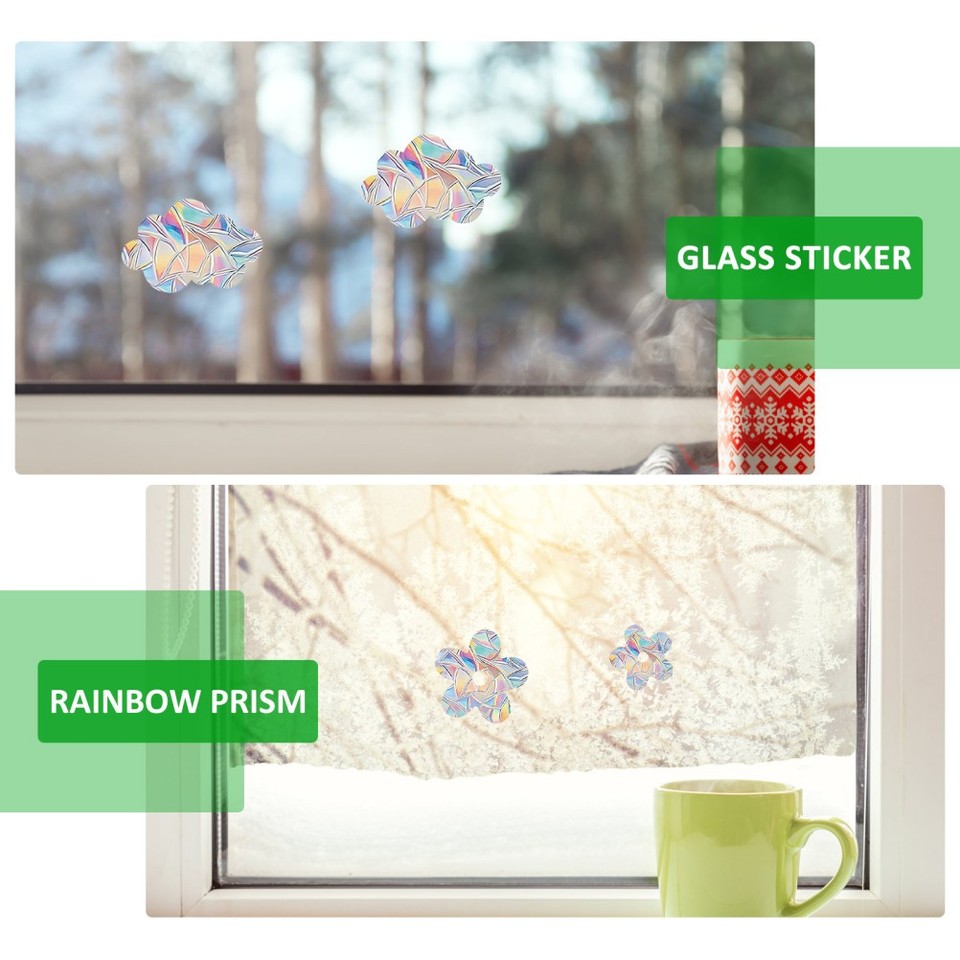 3 Sheets Bird Window Decals Anti Collision Cling Non Adhesive Safety ...