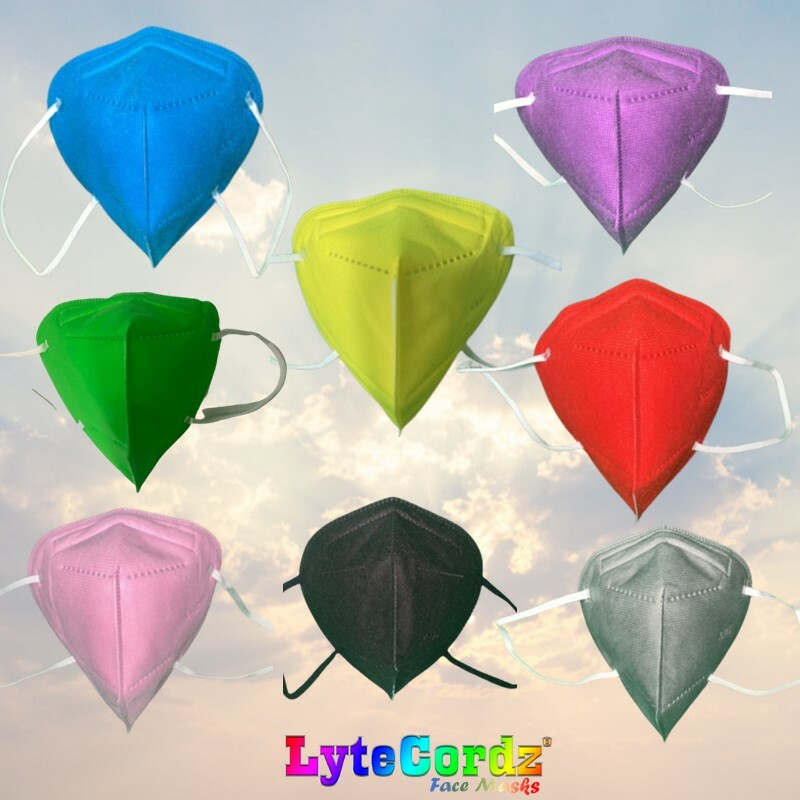 KN95 Face Mask Cover Personal Protective - NO VALVE - Many Designs and ...