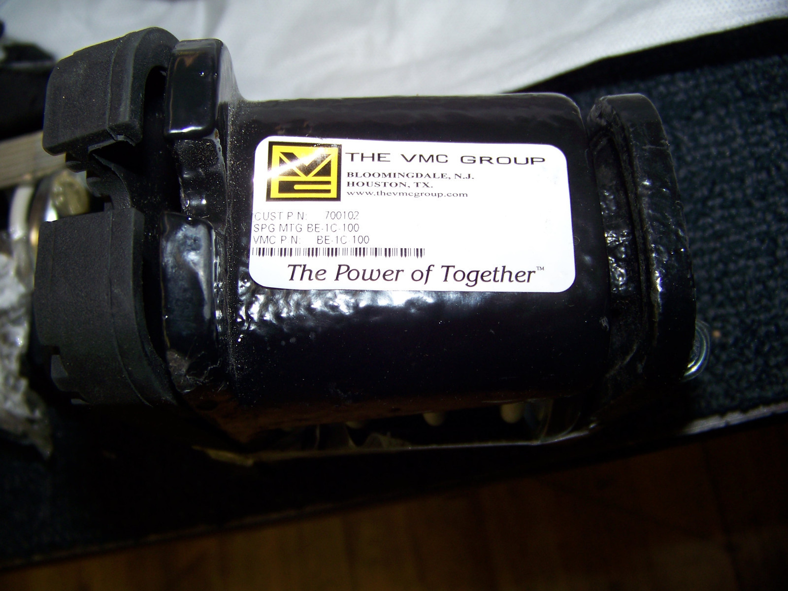 VMC Group Spring Mount Vibration Isolator Cast Iron 2 ea. BE-1C-100 New ...