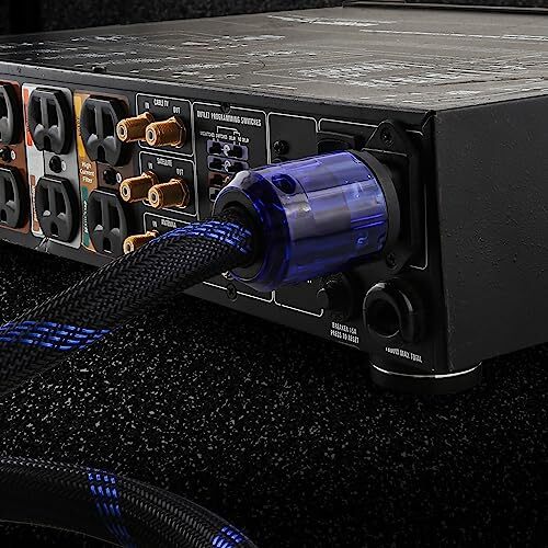 Audiocrast HiFi Power Cable, Φ17mm, Hi-End Amplifier Power Cord, 4.9FT ...