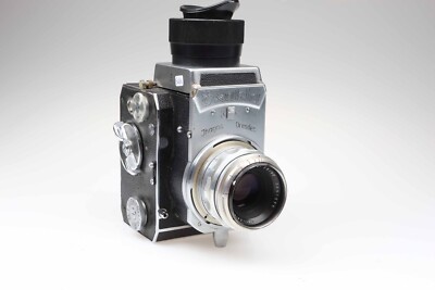 Ihagee Dresden Exakta 6x6 Kamera vertical Tessar 80mm f2.8 red T Lens ...