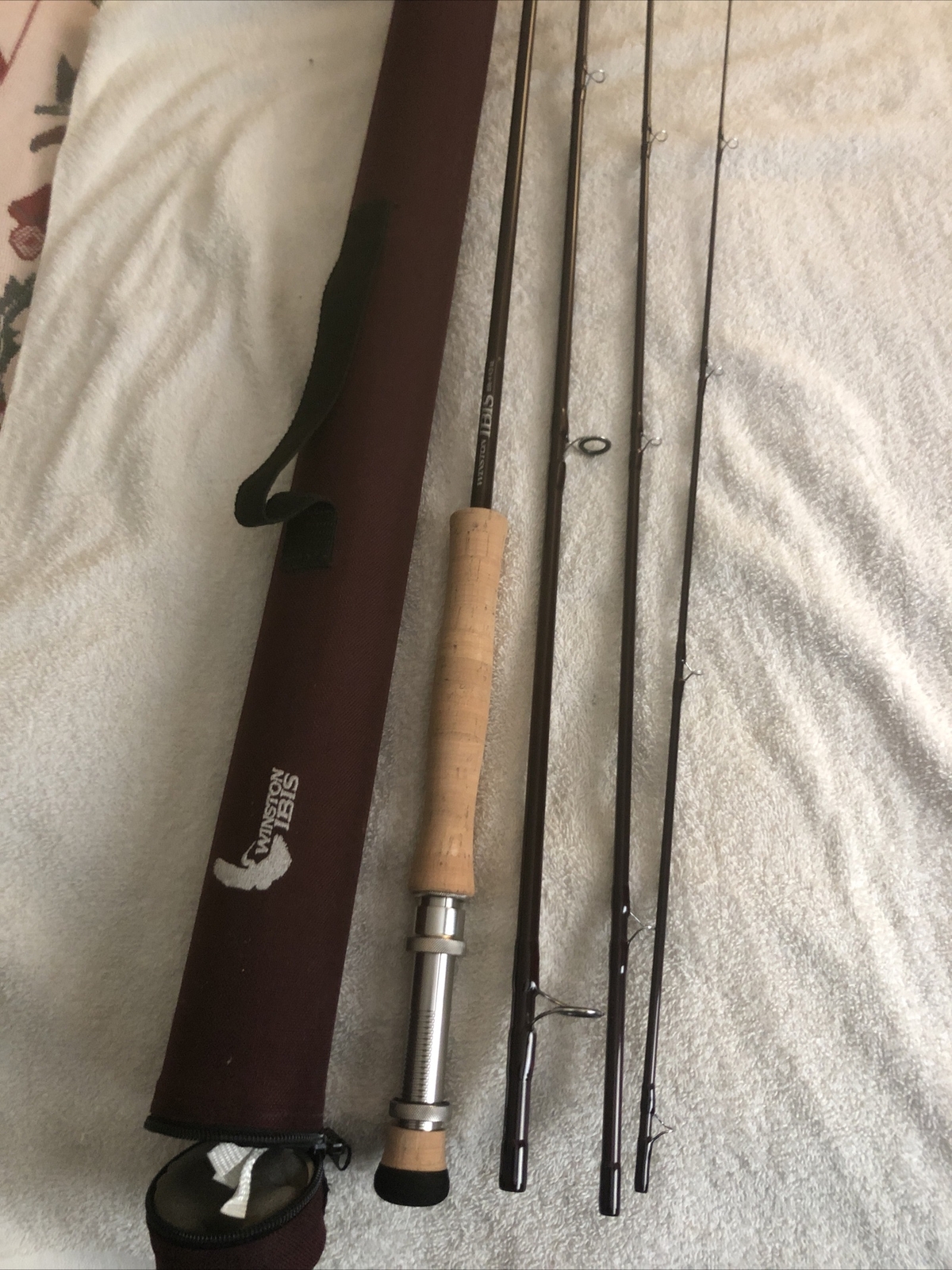 Winston IBIS 890-4 Fly Rod - 9' - 4.5 oz- 4pc W/ Case brand new | eBay