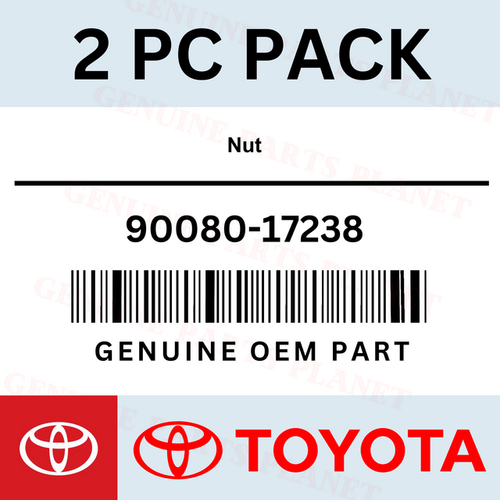 Toyota 2x Originale Toyota Dado 90080-17238-2P | eBay