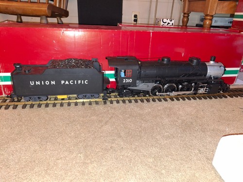 G Scale LGB 23872 Union Pacific 2-8-2 Mikado Steam Locomotive #2310 w ...