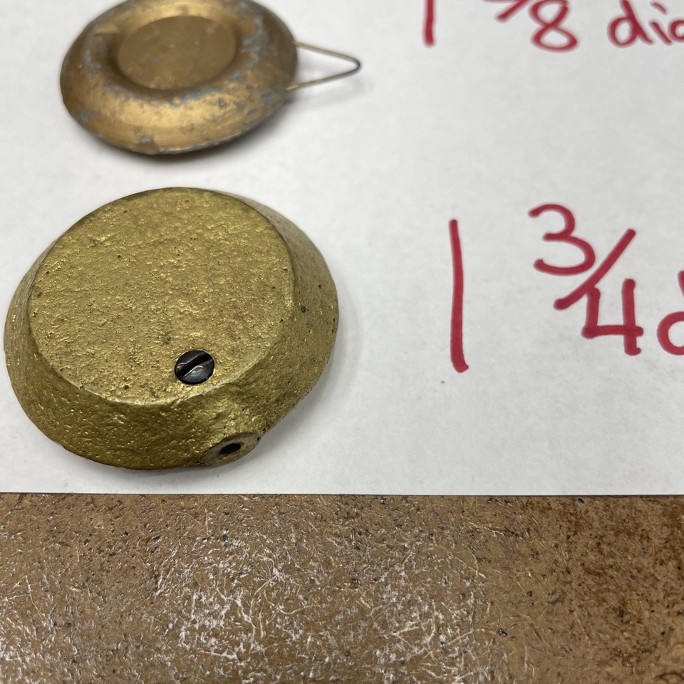 10 ANTIQUE PENDULUM BOBS, Seth Thomas,Ingraham ,Ansonia, Sessions ...