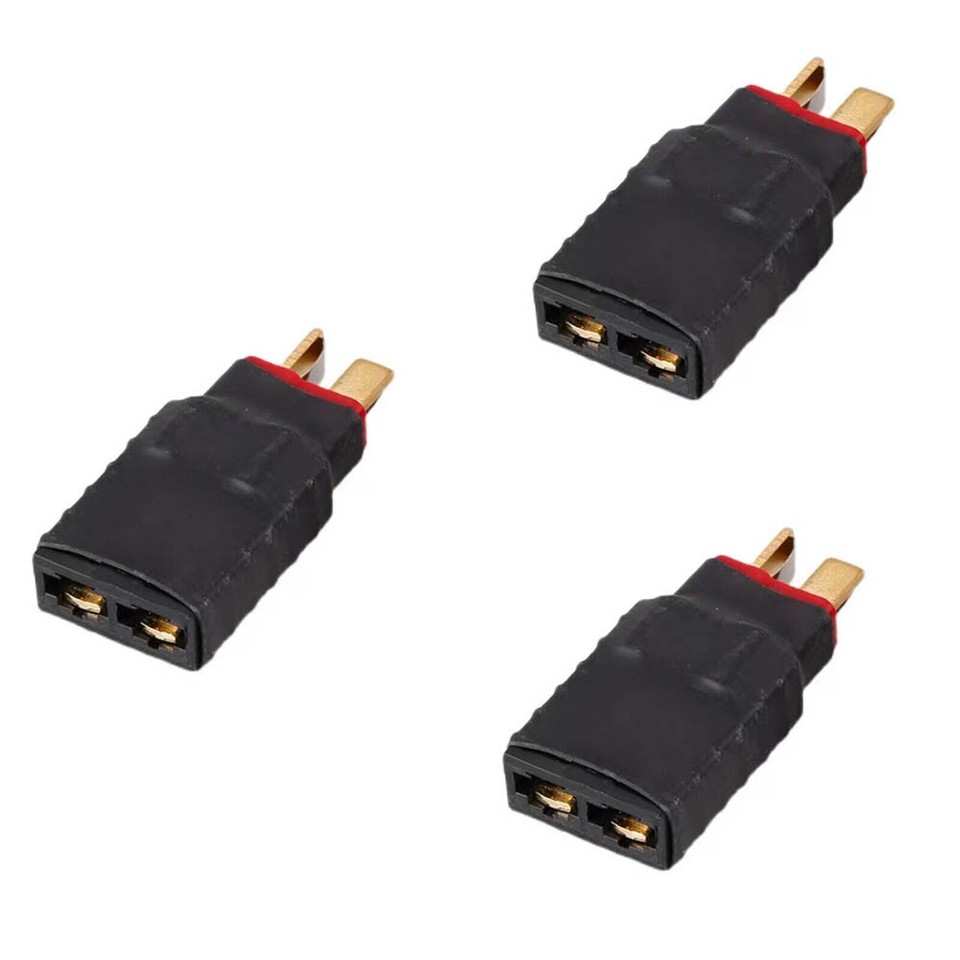 USA 6pcs Female To Male T-plug Battery Adapter Connecter for Traxxas ...