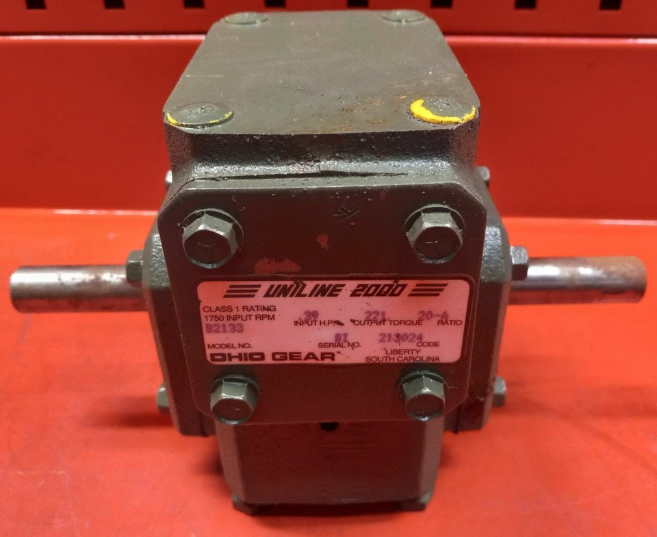 Ohio Gear Uniline 2000 B2133 Gearbox | eBay