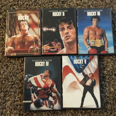 The Rocky Anthology (DVD, 2001, 5-Disc Set) 27616860378| eBay