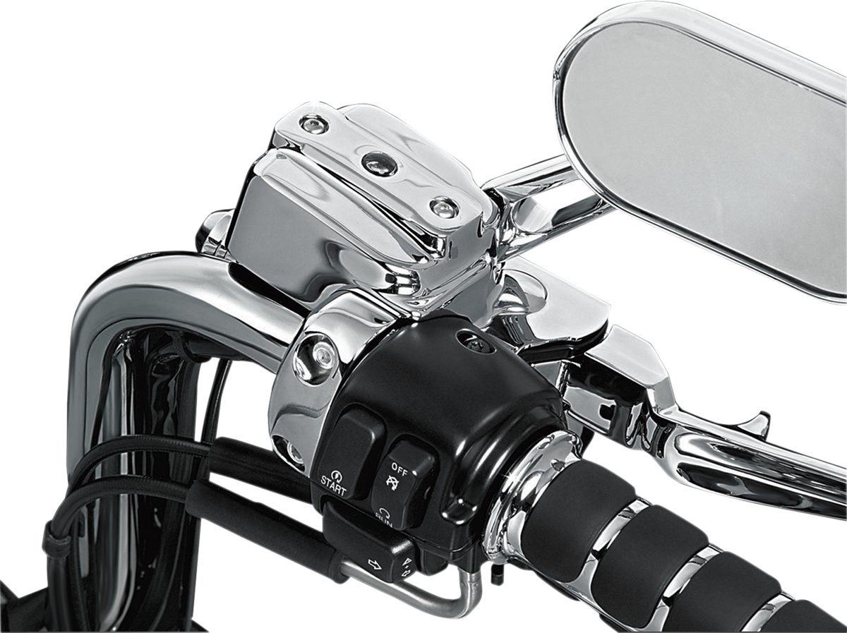 1996-2017 Harley Dyna Kuryakyn 9119 Dual Disc Chrome Brake Master ...