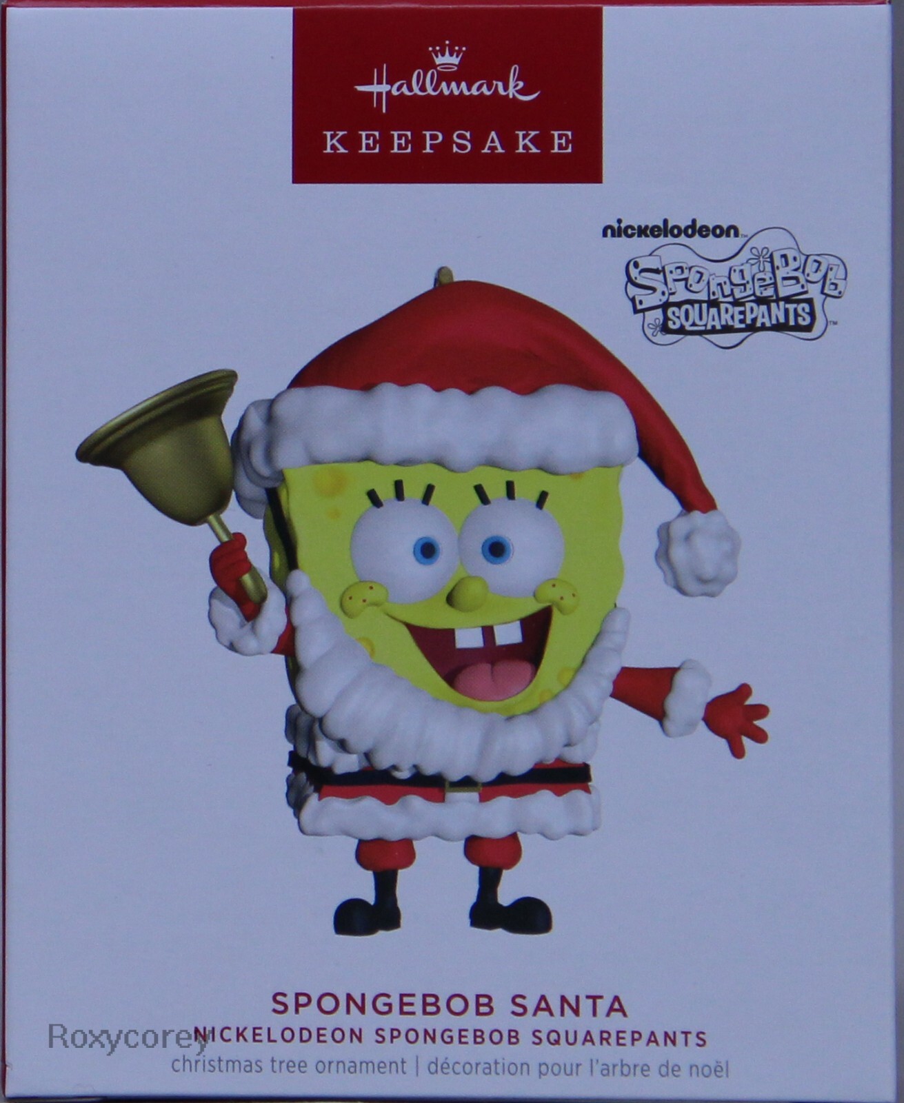 Hallmark 2023 Nickelodeon SpongeBob SquarePants Santa Christmas Tree ...