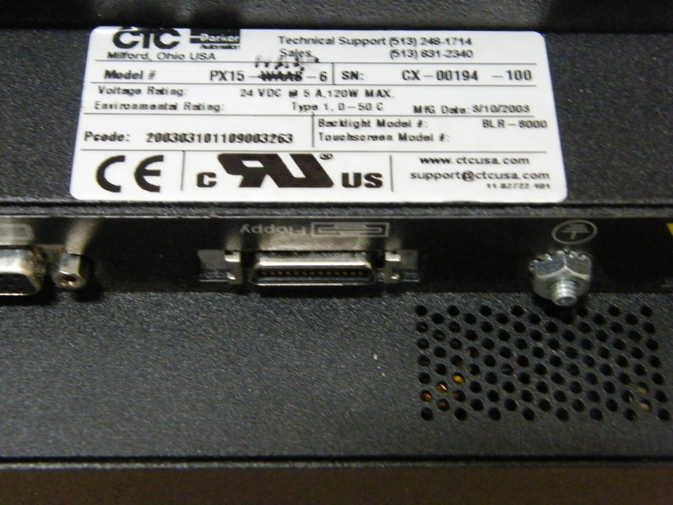 CTC PARKER PX15-WCAB-6 PX15 EXCELLENT WARRANTY | eBay