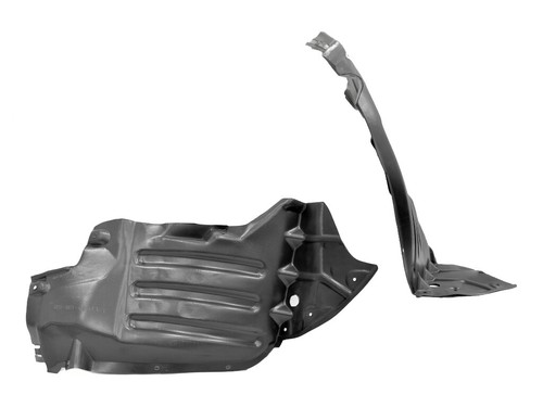 Pour Mitsubishi L200 2015-2018 Intérieur FENDER Garde Boue Ligne Droit ...