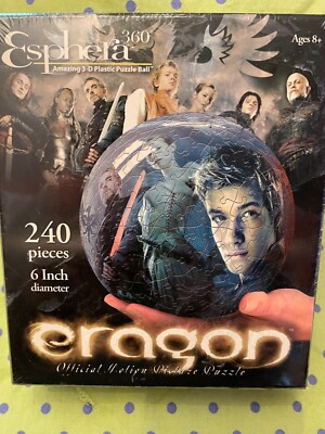 Eragon 3D Sphere Puzzle Ball (240-Piece Esphera 360 Degree 6" Puzzle ...