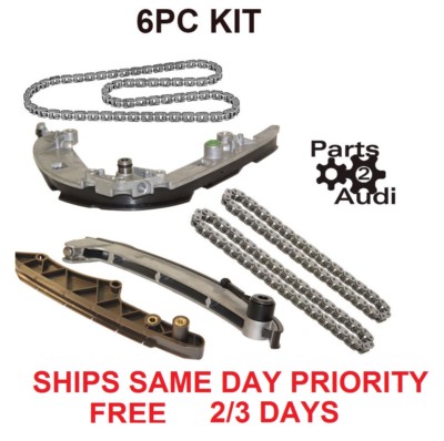 Timing Chains TIMING chain Guide Rails Set 6 PCS CHAINS Kit BMW E38 E39 ...