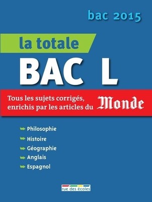 Bac L 2015, COLLECTIF | eBay