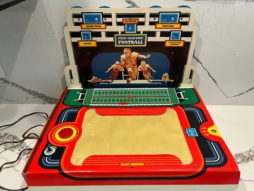 Cadaco Ellis Foto Electric Football Game Vintage 1956 | eBay