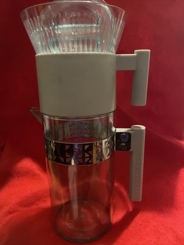 Starbucks 2013 Iced Coffee Tea Pour Over Brewer w/ Cone Filter Pitcher ...