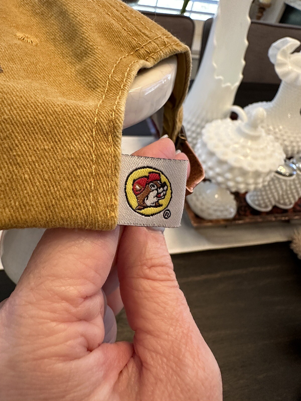 Buc-ee's Mustard Yellow Baseball Cap with Buc-ee's Th… - Gem